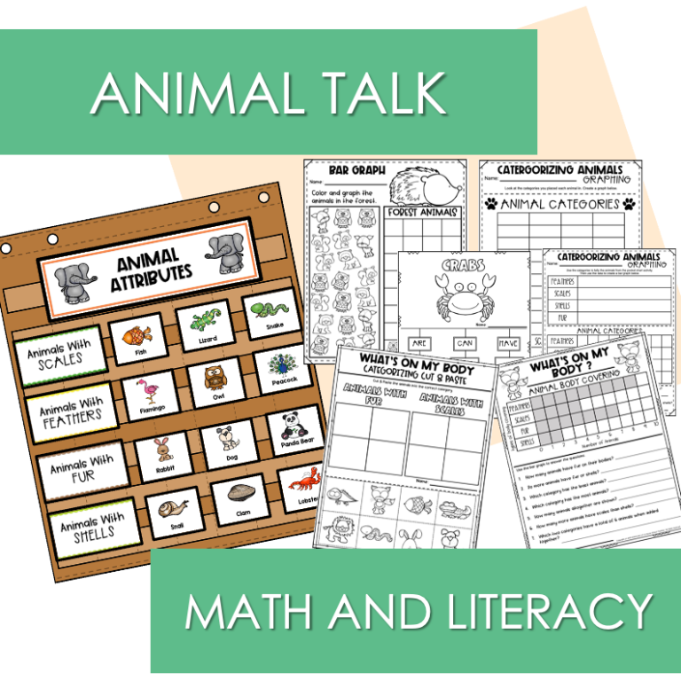 Animal Talk – Attributes and Categories - Clever School Teacher
