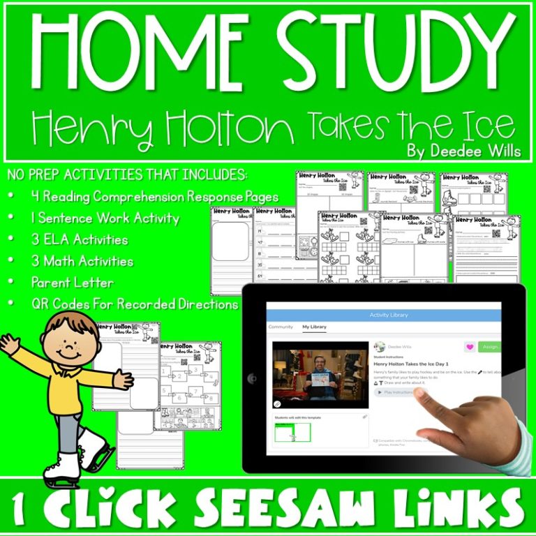 Henry Holton Takes the Ice Bundle - Clever School Teacher