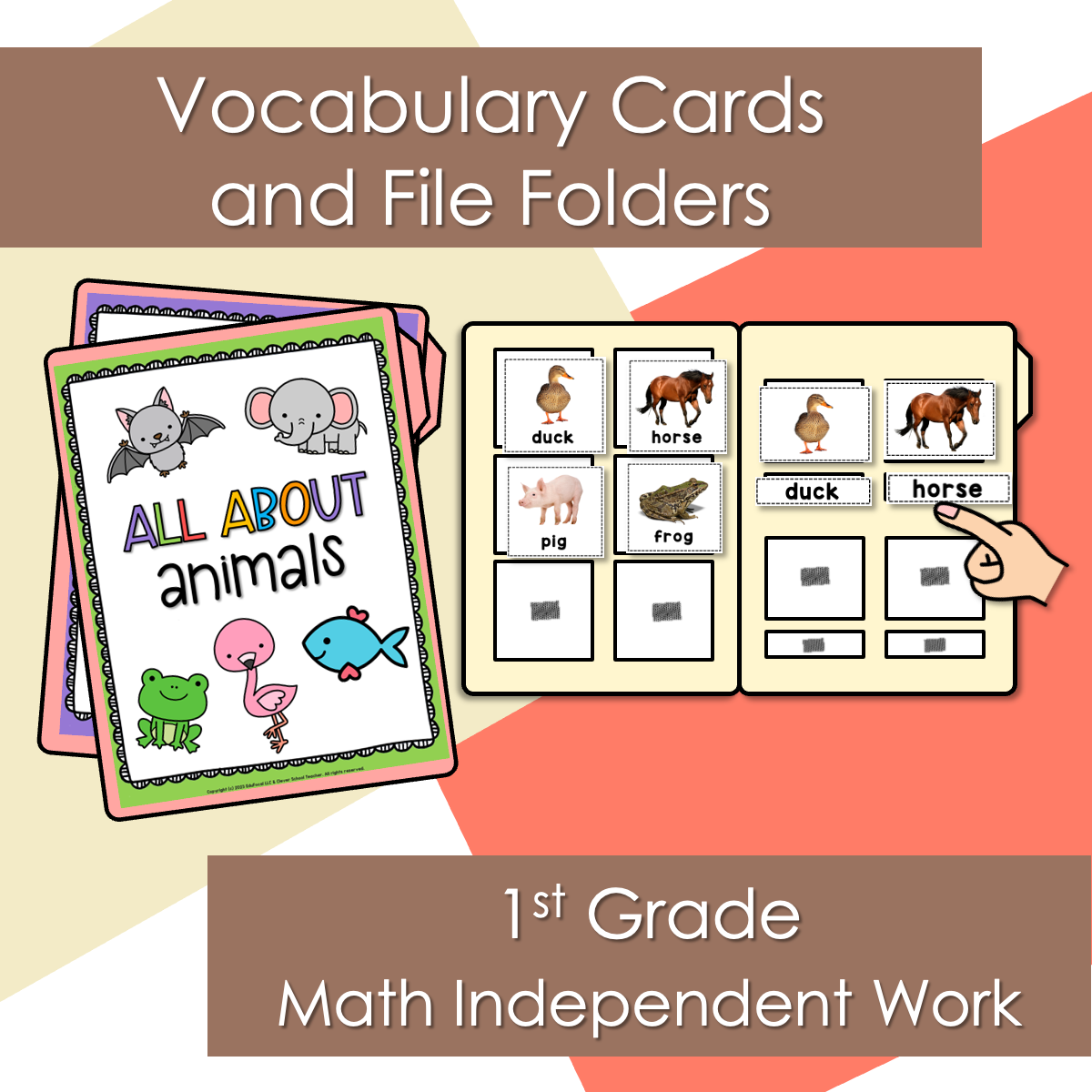 ESL: Vocabulary Cards - Clever School Teacher