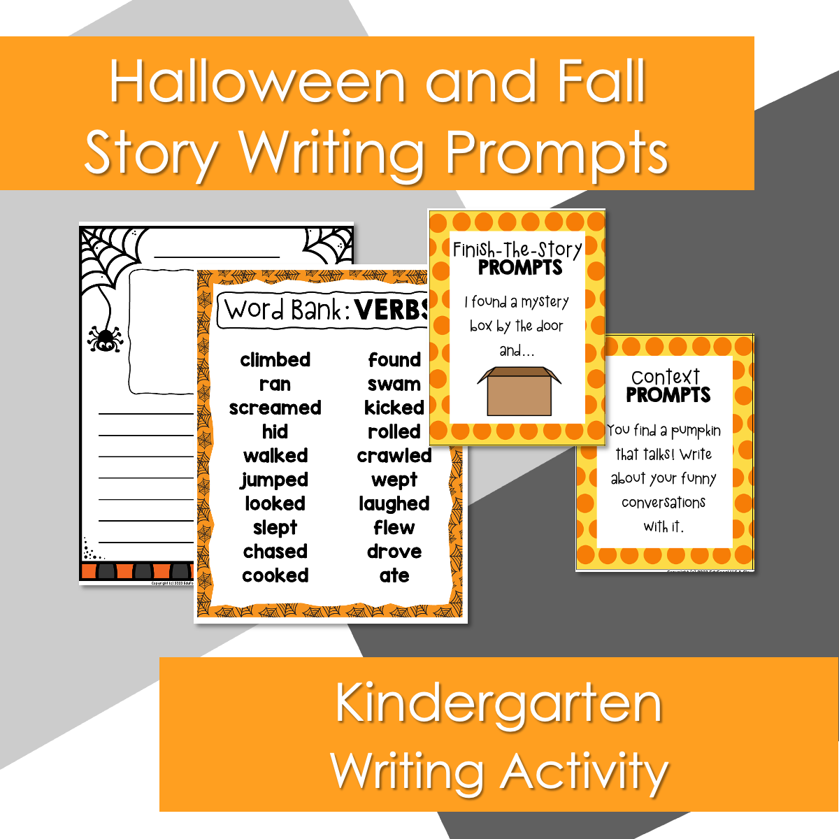 Fall & Halloween Writing Prompts - Clever School Teacher