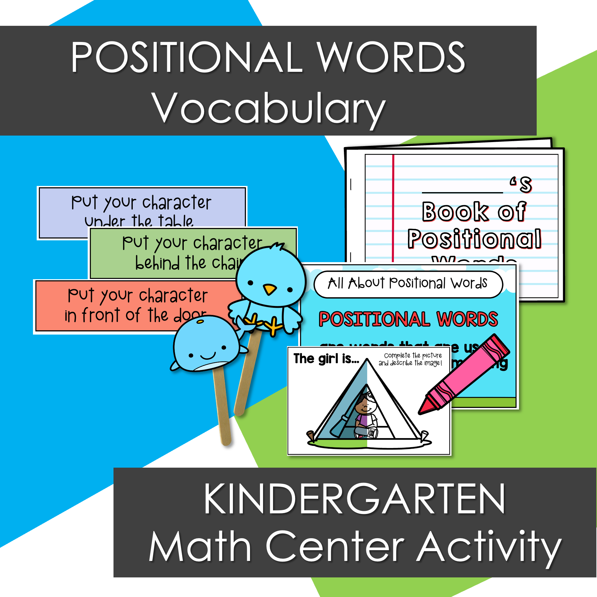 Positional Words Delivery - Clever School Teacher