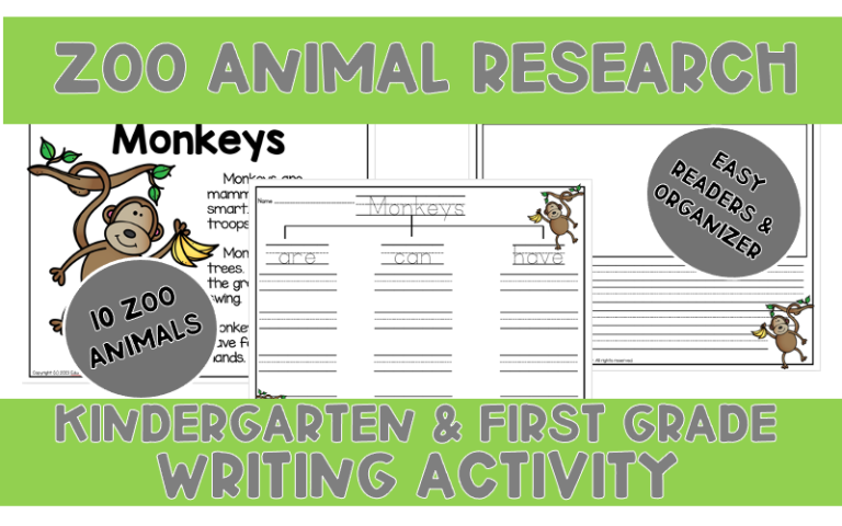 Zoo Animal Research - Clever School Teacher