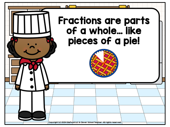 All About Fractions Starter Pack - Clever School Teacher