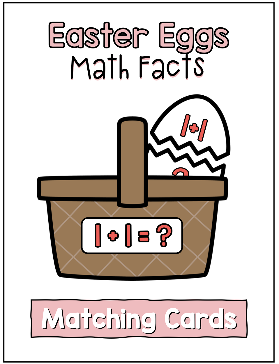Easter Eggs Math Facts - Clever School Teacher