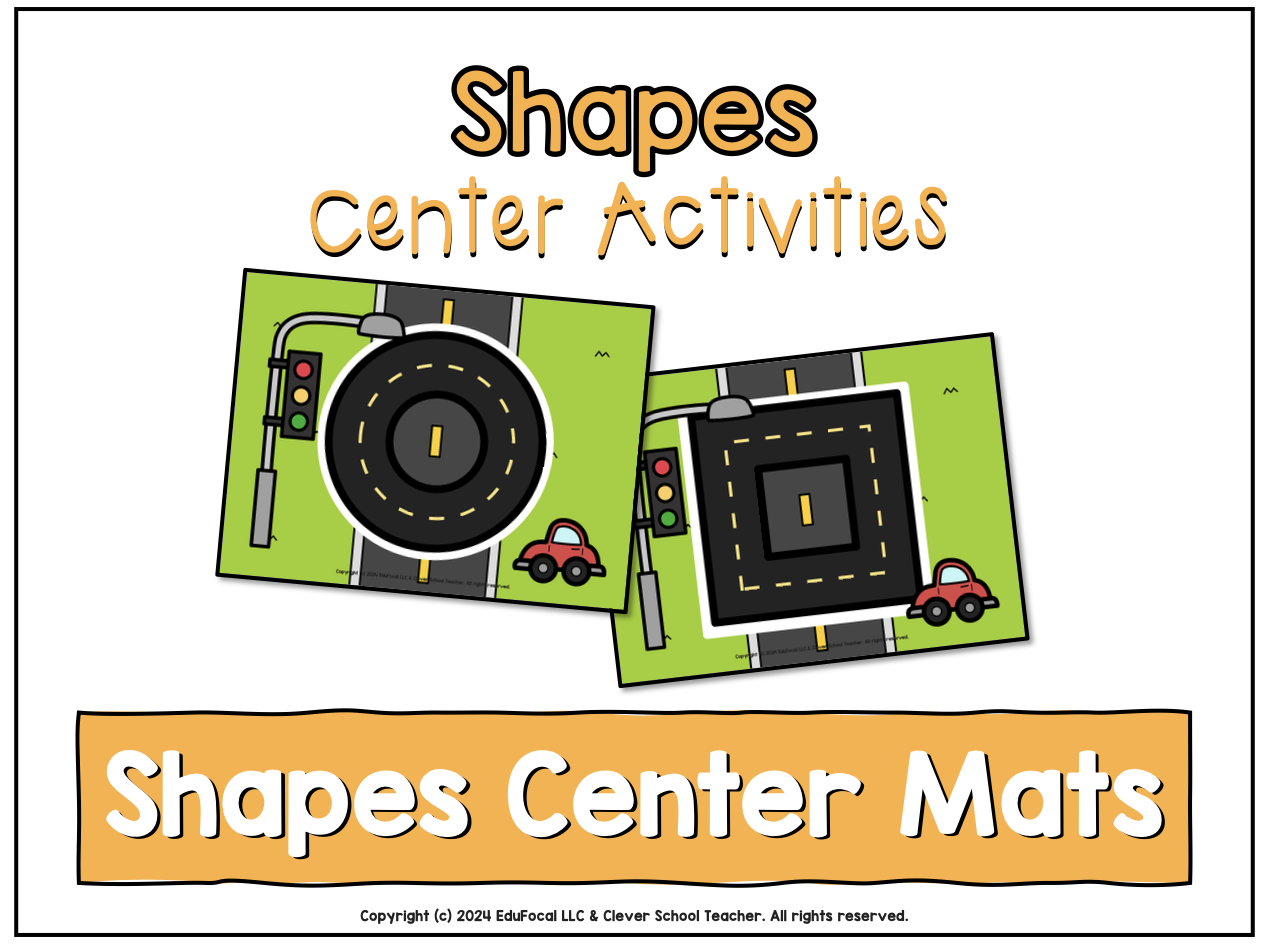 Shapes Center Activities - Clever School Teacher