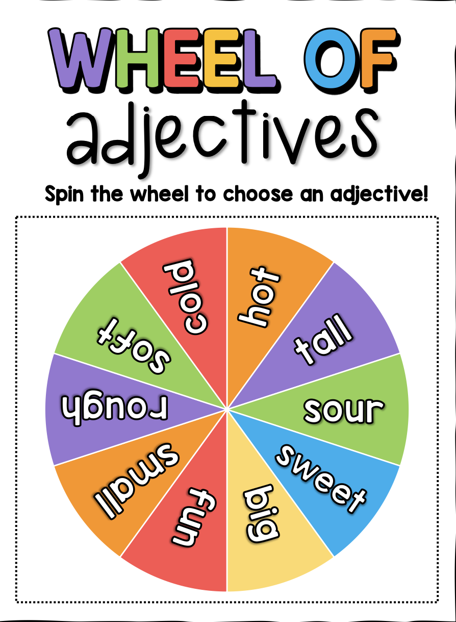 Vocabulary Wheel Activity - Clever School Teacher
