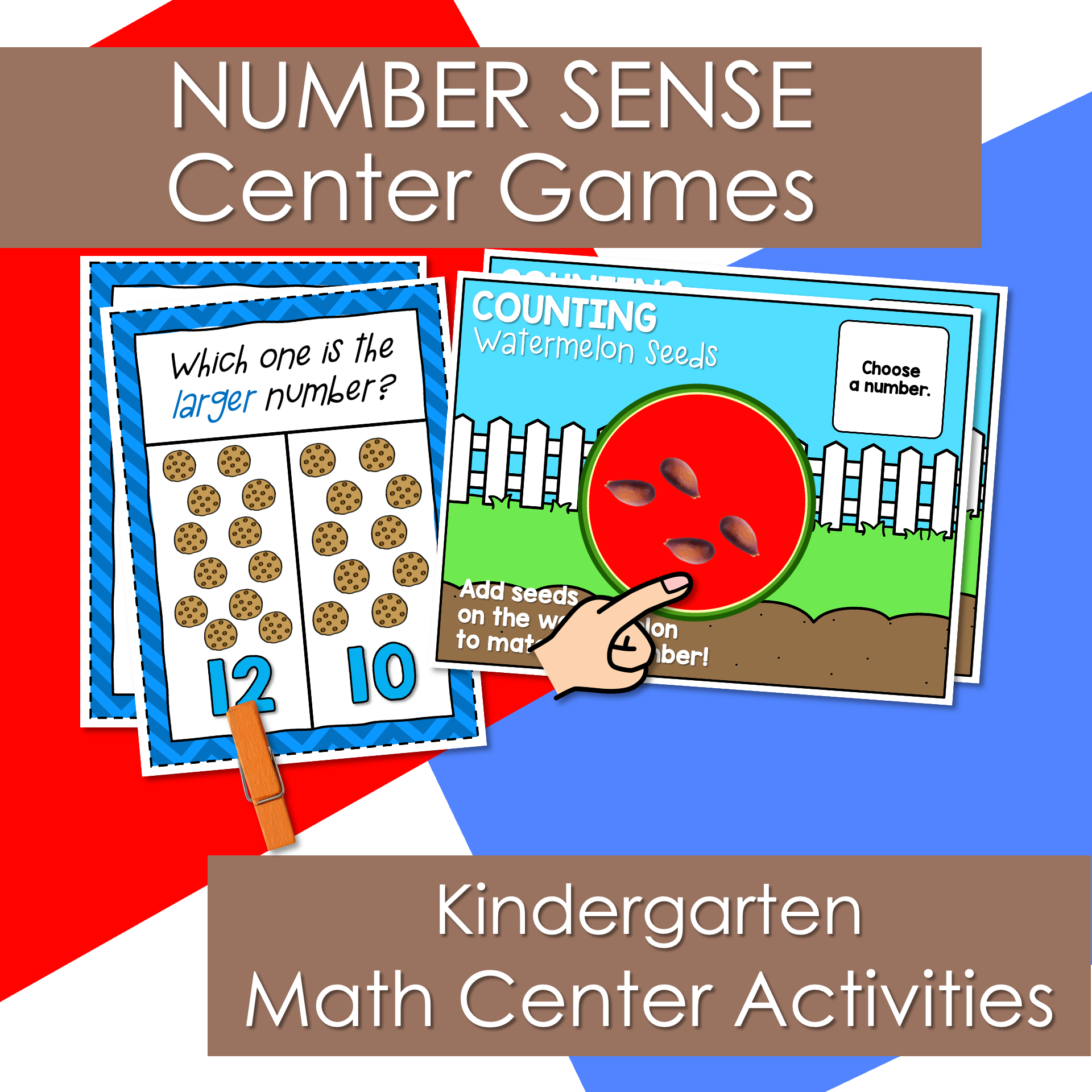 Number Sense Center Games - Clever School Teacher
