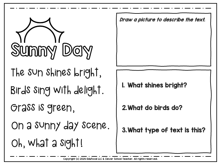 Types of Text Starter Pack - Clever School Teacher