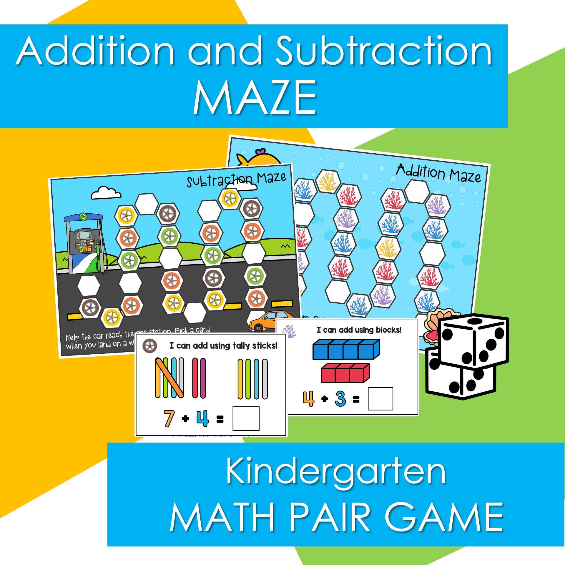 Addition and Subtraction Maze - Clever School Teacher