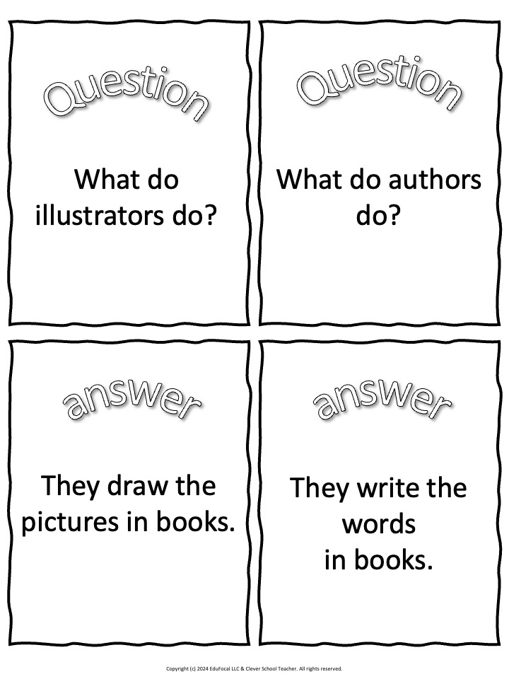 Authors and Illustrators Bundle - Clever School Teacher