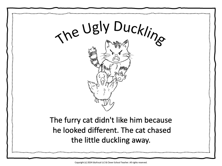 The Ugly Duckling Story Analysis - Clever School Teacher