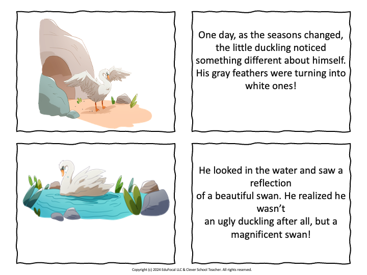 The Ugly Duckling Story Analysis - Clever School Teacher
