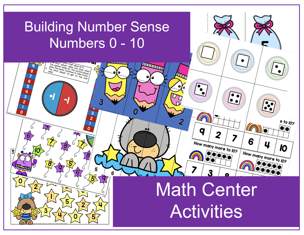 Building Number Sense: 0-10 - Clever School Teacher