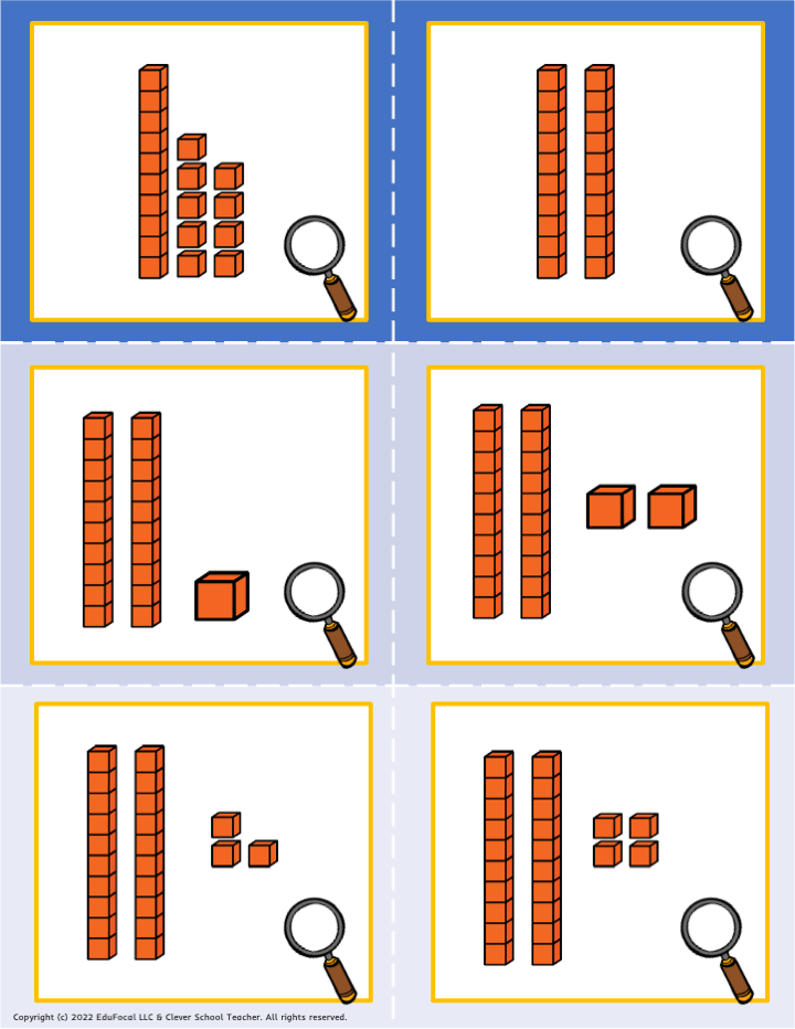 Numbers and Base 10 Games - Clever School Teacher