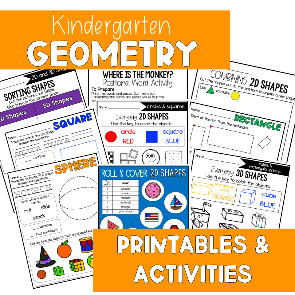 Kindergarten Geometry - Clever School Teacher