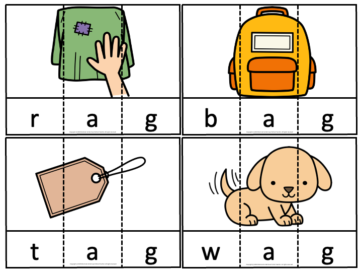 Word Family Puzzles and Crafts - Clever School Teacher