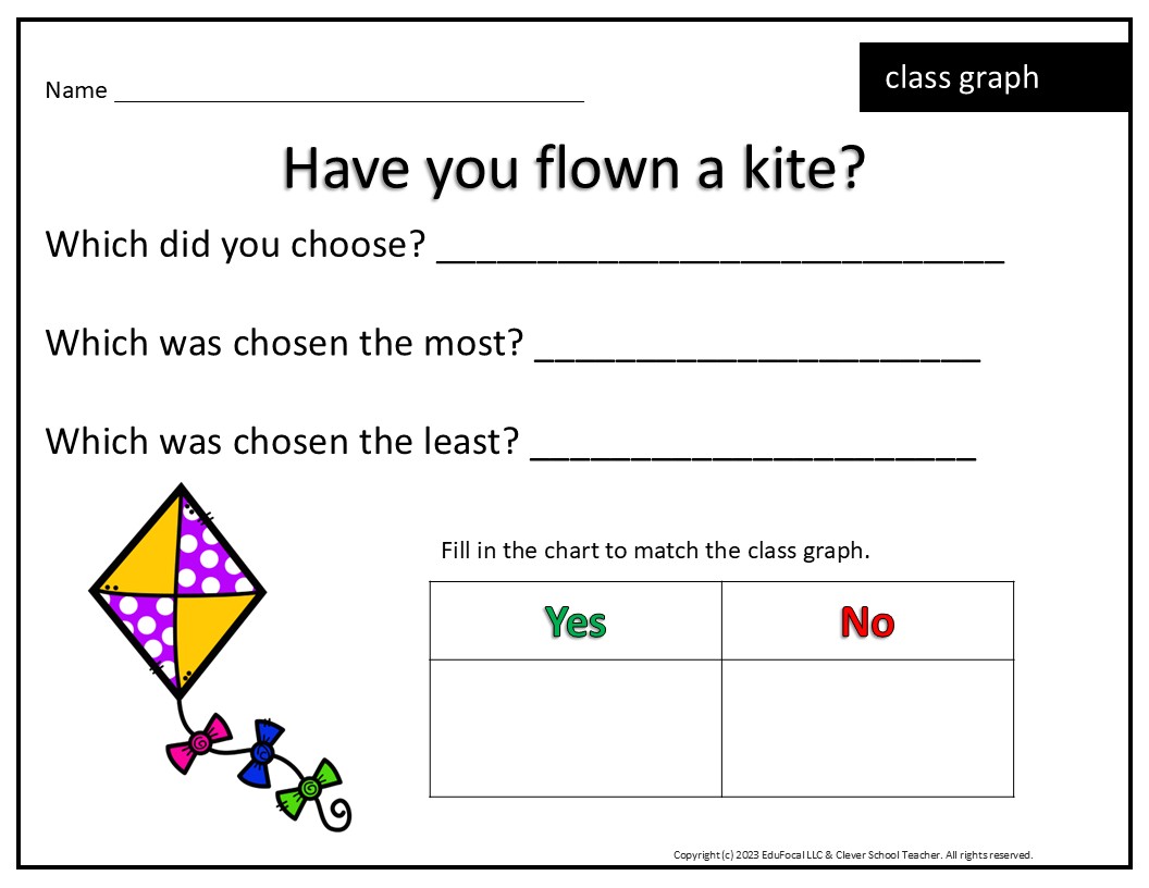 Daily Class Graphs - Clever School Teacher